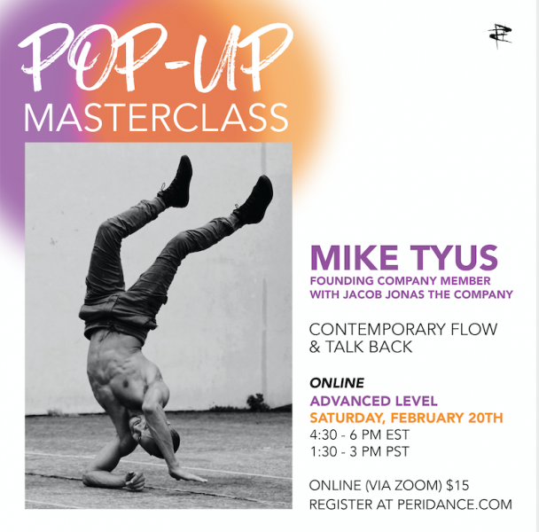 Contemporary Flow + Talk Back with Mike Tyus | Dance/NYC