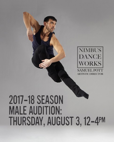 Nimbus Dance Works 2017-18 Season Male Audition: Thurs, Aug 3 | Dance/NYC
